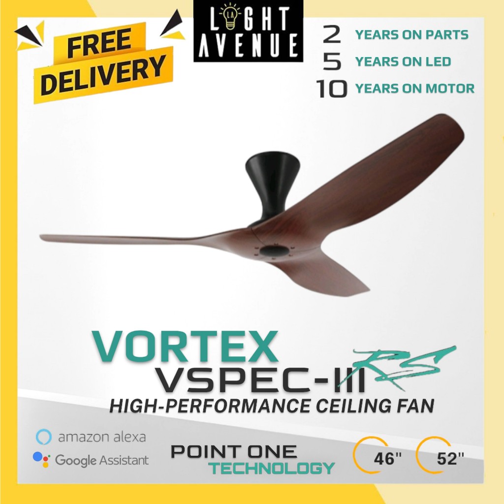PO Technology | Vortex VSPEC-III RS 46"/52" Smart Wi-Fi 3 Blade Ceiling ...