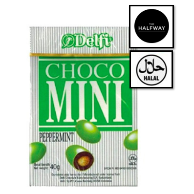 TL Delfi Choco Mini Mint Green (40g) | Halal # Party # Goodie bag ...