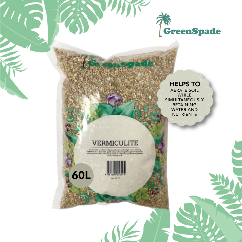 Green Spade - Planting Substrates - Vermiculite 60L | Shopee Singapore