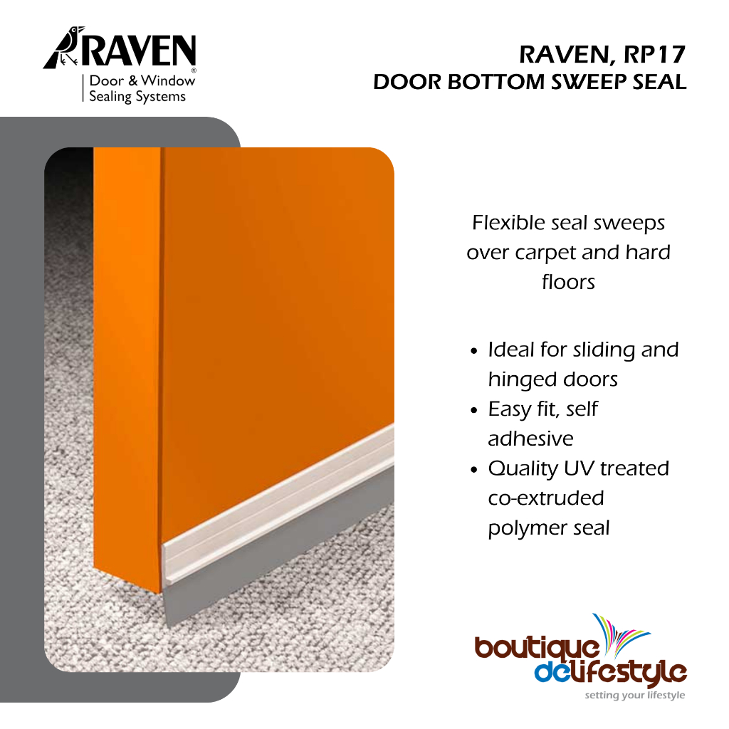Raven, Door Bottom Seal, 915mm, RP17 | Shopee Singapore