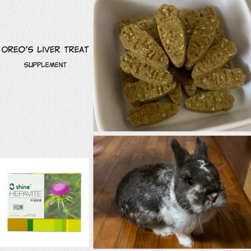 Rabbit liver supplement (Made to Order with Shine Hepavite capsule 70mg ...