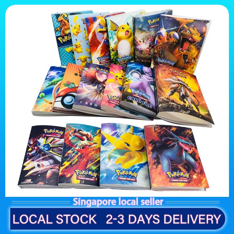 Game Cards Album Book 240Pcs Anime Card Collectors Binder Folder Toys ...