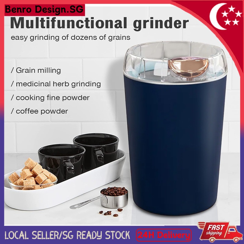 🇸🇬 [In Stock]Coffee Grinder Electric Portable Kitchen Bean Spice ...