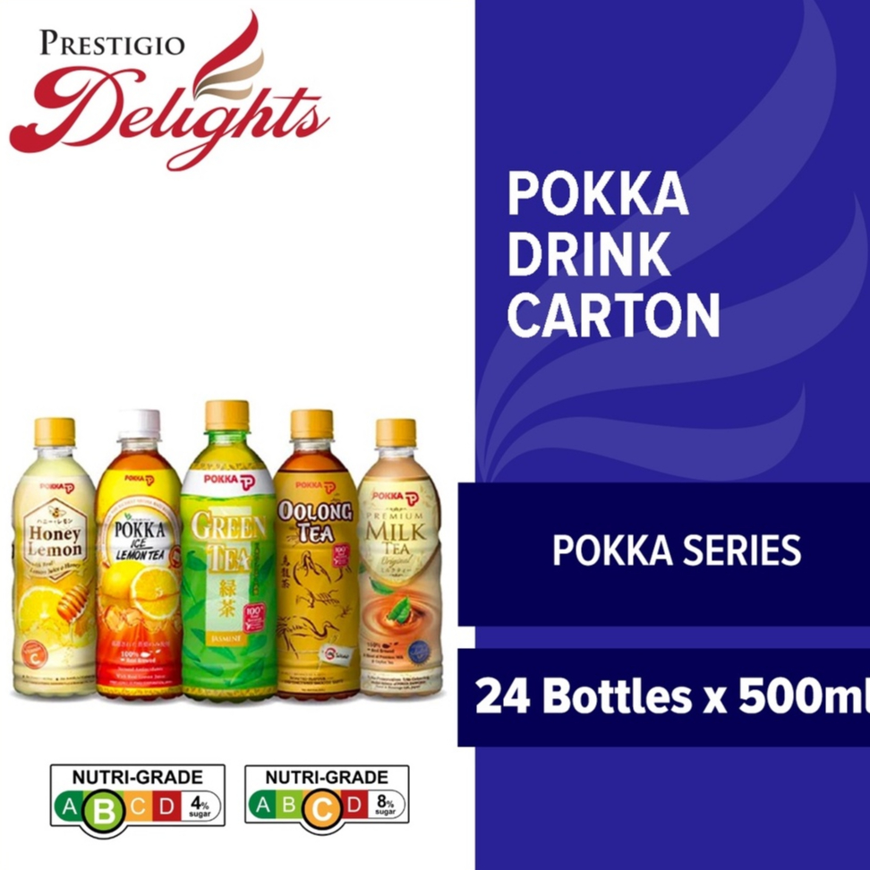Pokka drinks 500ML Bundle of 24 Bottles Carton Deal | Shopee Singapore