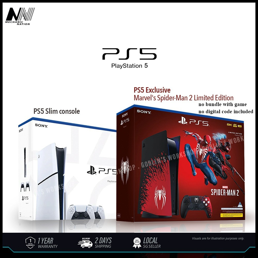 SONY PlayStation 5 Pro PS5 Pro 2TB | PlayStation 5 PS5 Slim Console ...