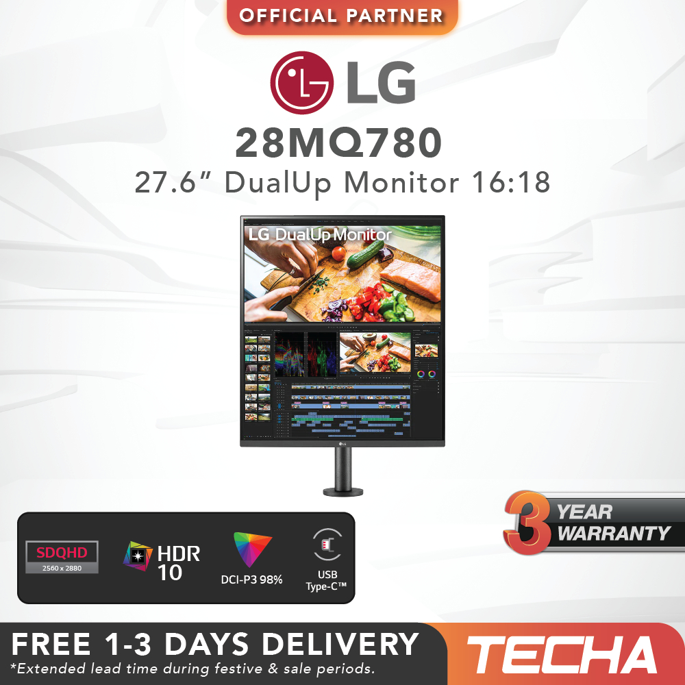 LG Dualup Ergo 28MQ780 | 27.6'' SDQHD | Nano IPS | Display Monitor ...