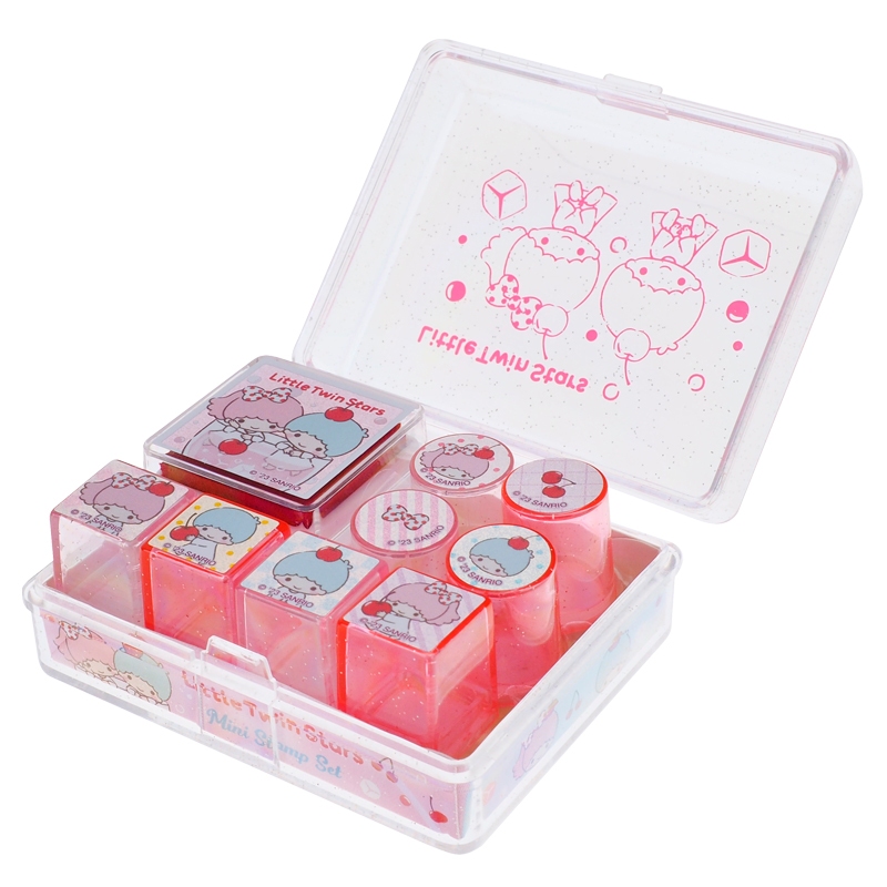 Sanrio Mini Stamp Set (My melody, Little twins star, cinnamoroll, mix ...