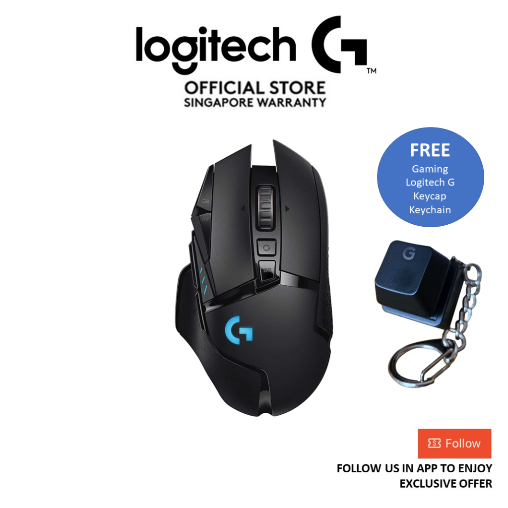 Logitech G502 X LIGHTSPEED Wireless Gaming Mouse/ HERO 25K/ 140-hour ...