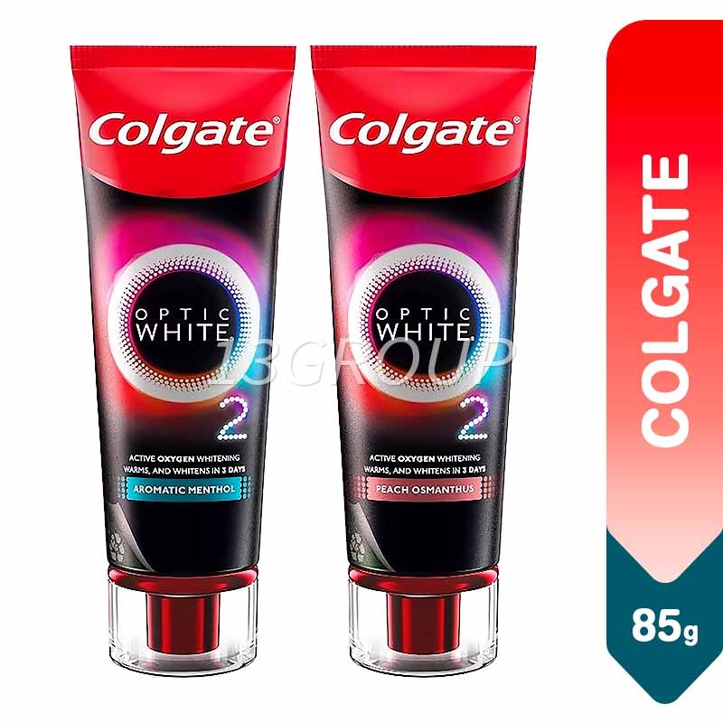 Colgate Optic White O2 Whitening Toothpaste, 85g | Shopee Singapore