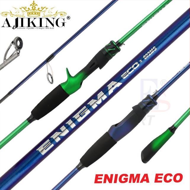 (6'0ft-7'0ft) Ajiking Enigma ECO Spinning / Casting Fishing Rod 24 Ton ...