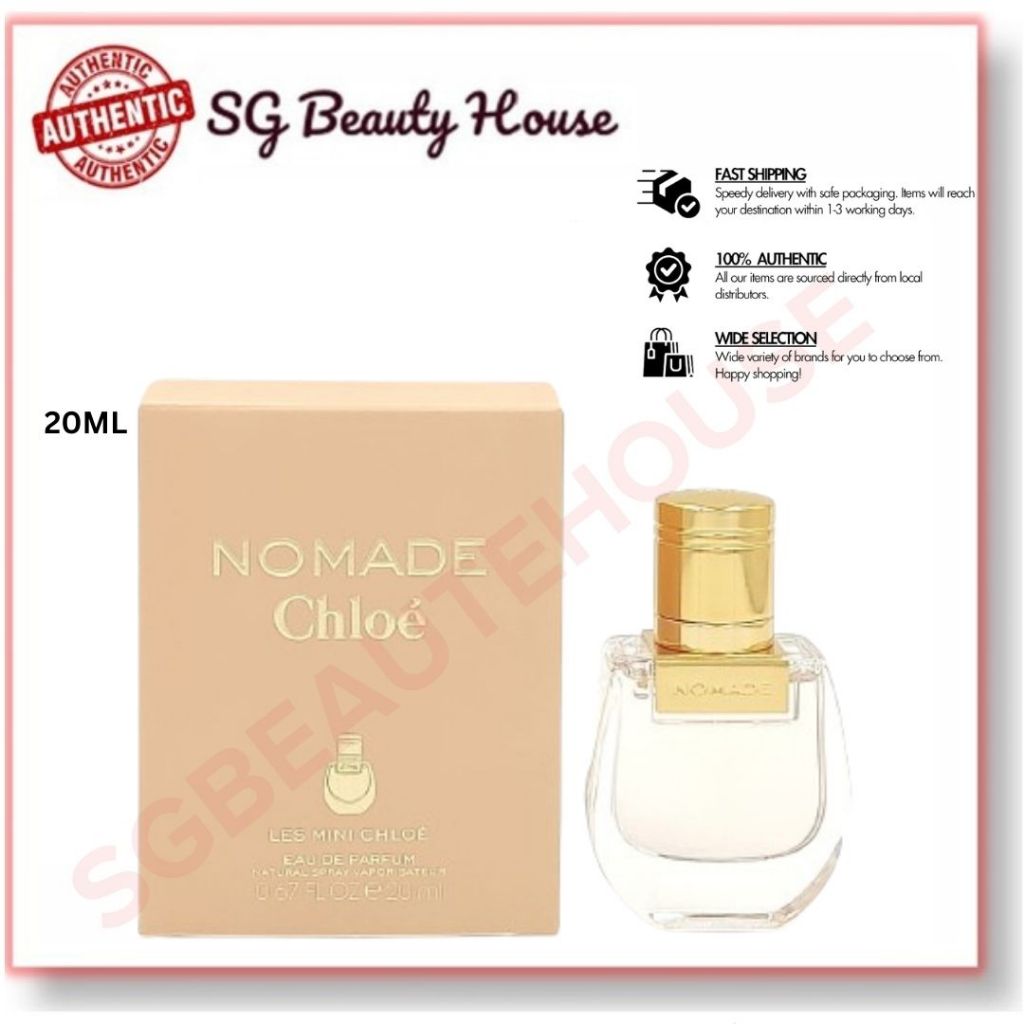CHLOE NOMADE EDP 20ML/50ML/75ML SPRAY | Shopee Singapore