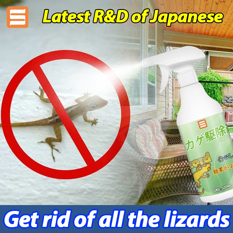 All the lizards are gone! Vgd Lizard repellent spray Lizard spray ...