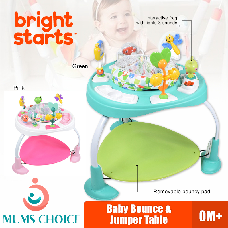 Bright Starts Bounce Bounce Baby 2-in-1 Activity Jumper & Table ...