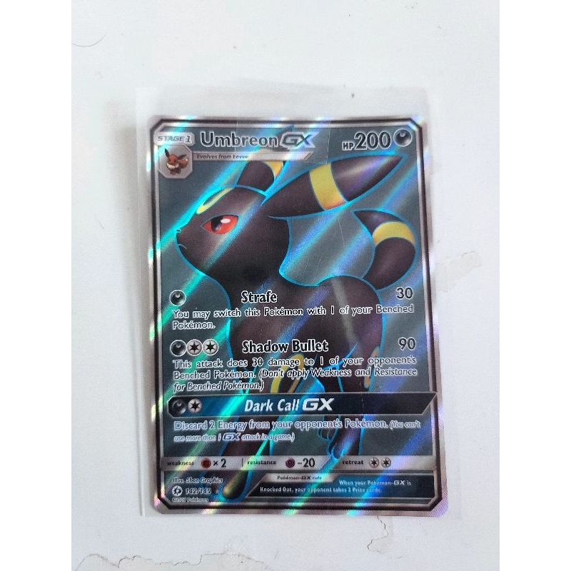 Pokemon umbreon gx full art sun and moon card | Shopee Singapore