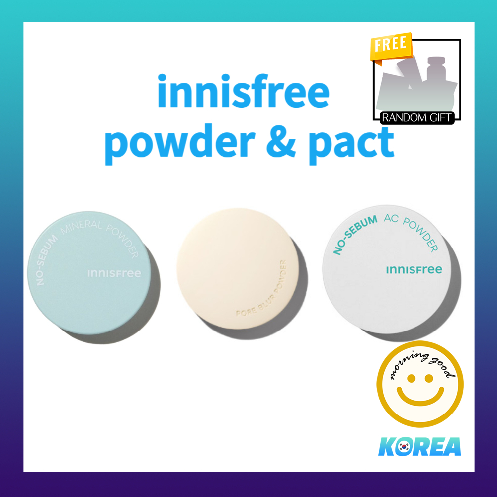 [Innisfree] NO SEBUM Mineral Powder 5g / AC Powder 5g / Blur Powder 11g ...