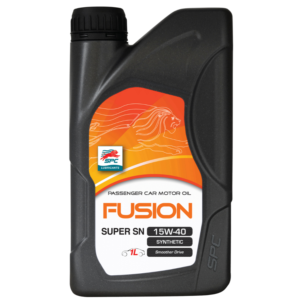 Fusion Super SAE 15W40 API SN (1L) - Synthetic Oil - SPC Lubricants ...