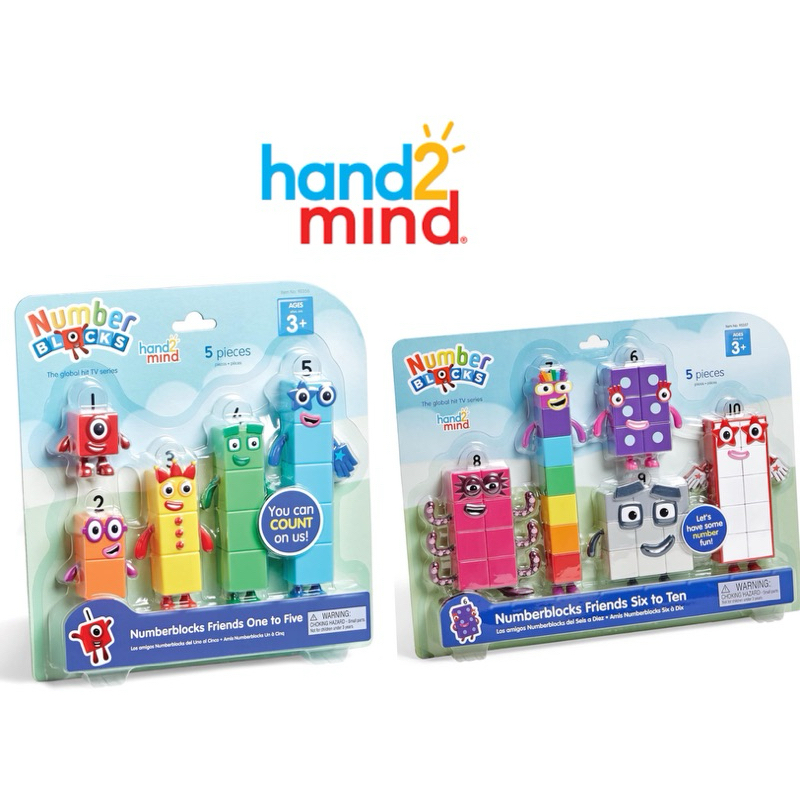 hand2mind Numberblocks Friends One to Five Figures | Shopee Singapore