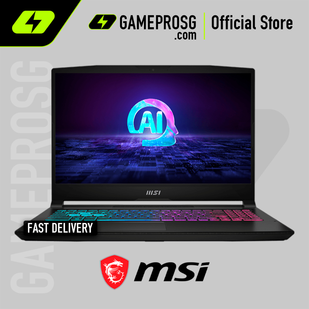 【Free to 24GB Ram】MSI Katana A15 AI B8VE-603SG Gaming Laptop / AMD ...