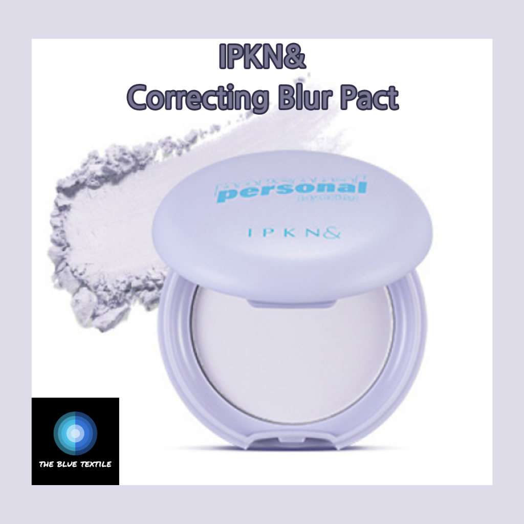 Personal Tone Correcting Blur Pact 5.5g / IPKN x DAISO / LAVENDER , GREEN / MADE IN KOREA [DAISO ...