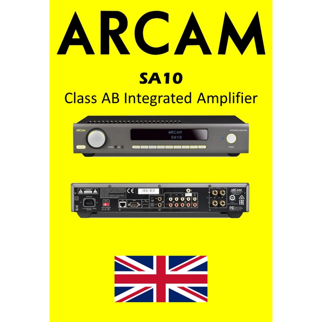 Arcam SA10 Stereo Integrated Amplifier with built-in DAC (5 years ...