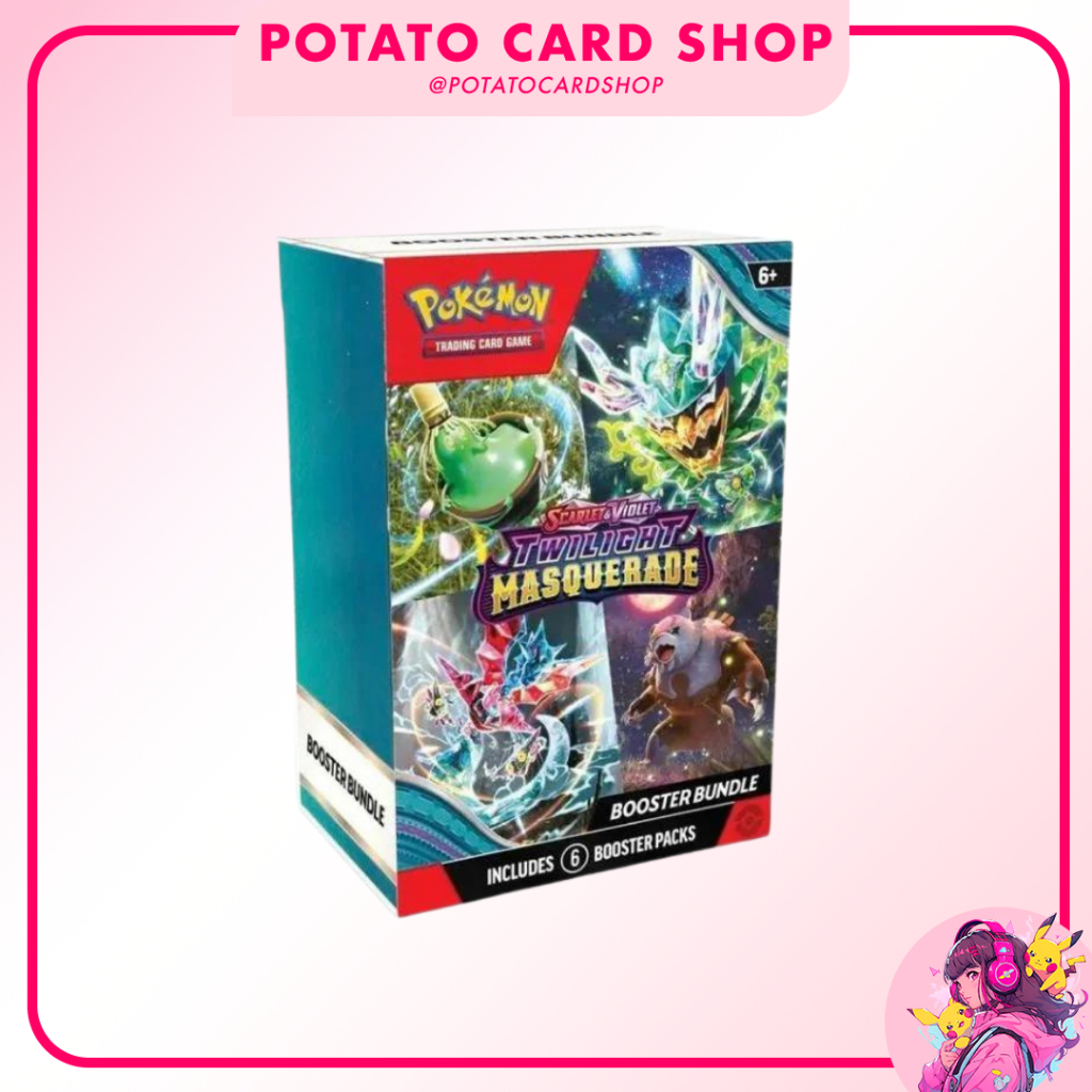 Pokémon TCG: Scarlet & Violet-Twilight Masquerade Booster Bundle (6 Packs) | Shopee Singapore