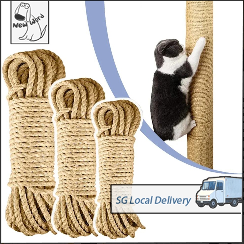 🔥🔥🔥Diy Scratching Claw Sisal rope for pets scratch pole rope Hemp Rope ...