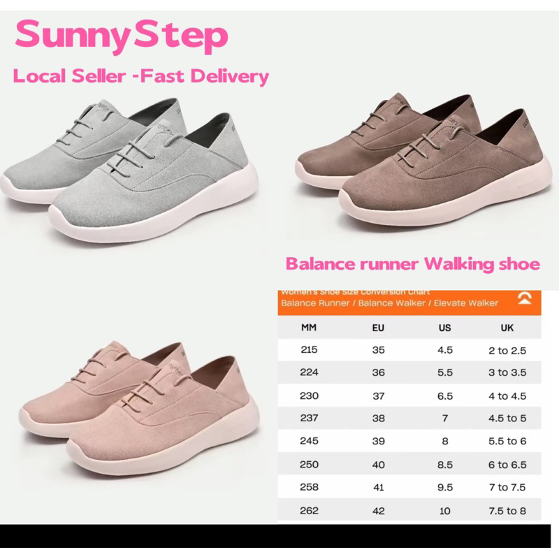 Ready Stock SG SunnyStep Balance Runner Walking Shoe | Shopee Singapore