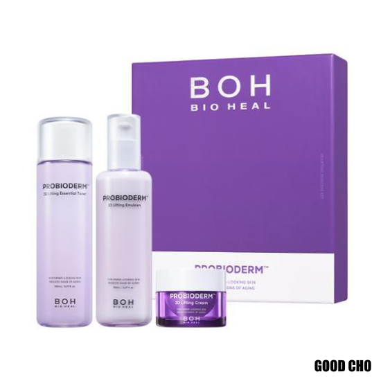 [BIOHEAL BOH] Probioderm 3D Lifting Skin Care Set (Toner 150ml+Emulsion 150ml) | Shopee Singapore