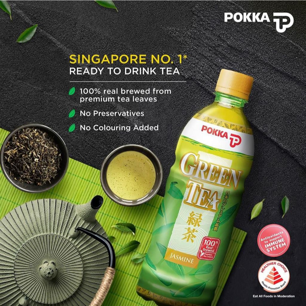 [Bundle of 3] Pokka Jasmine Green Tea 500ml | Shopee Singapore