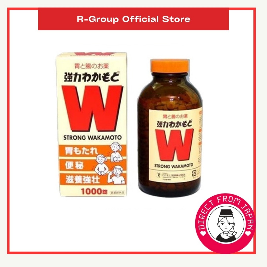 【Direct from Japan】WAKAMOTO Strong 1000 Tablets Multivitamin & Minerals ...