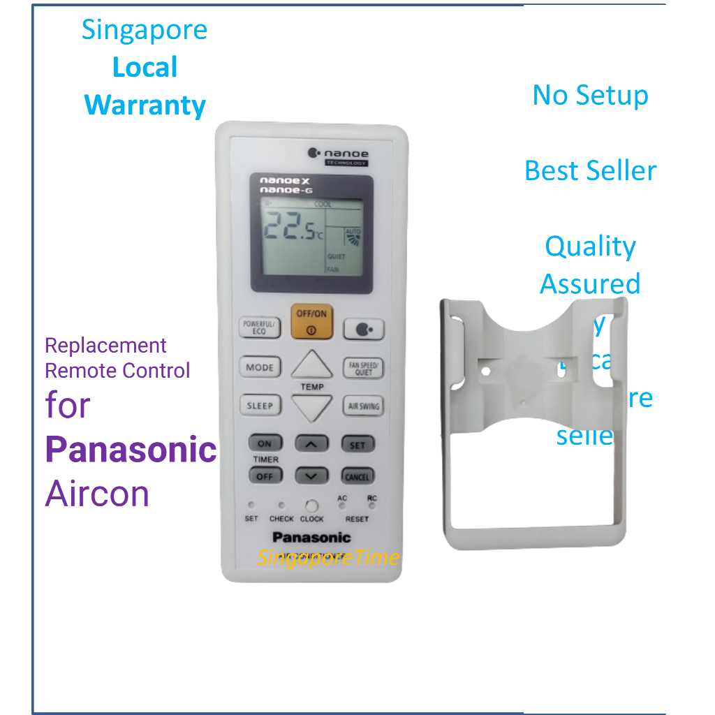Original Panasonic Aircon Remote Control | Shopee Singapore