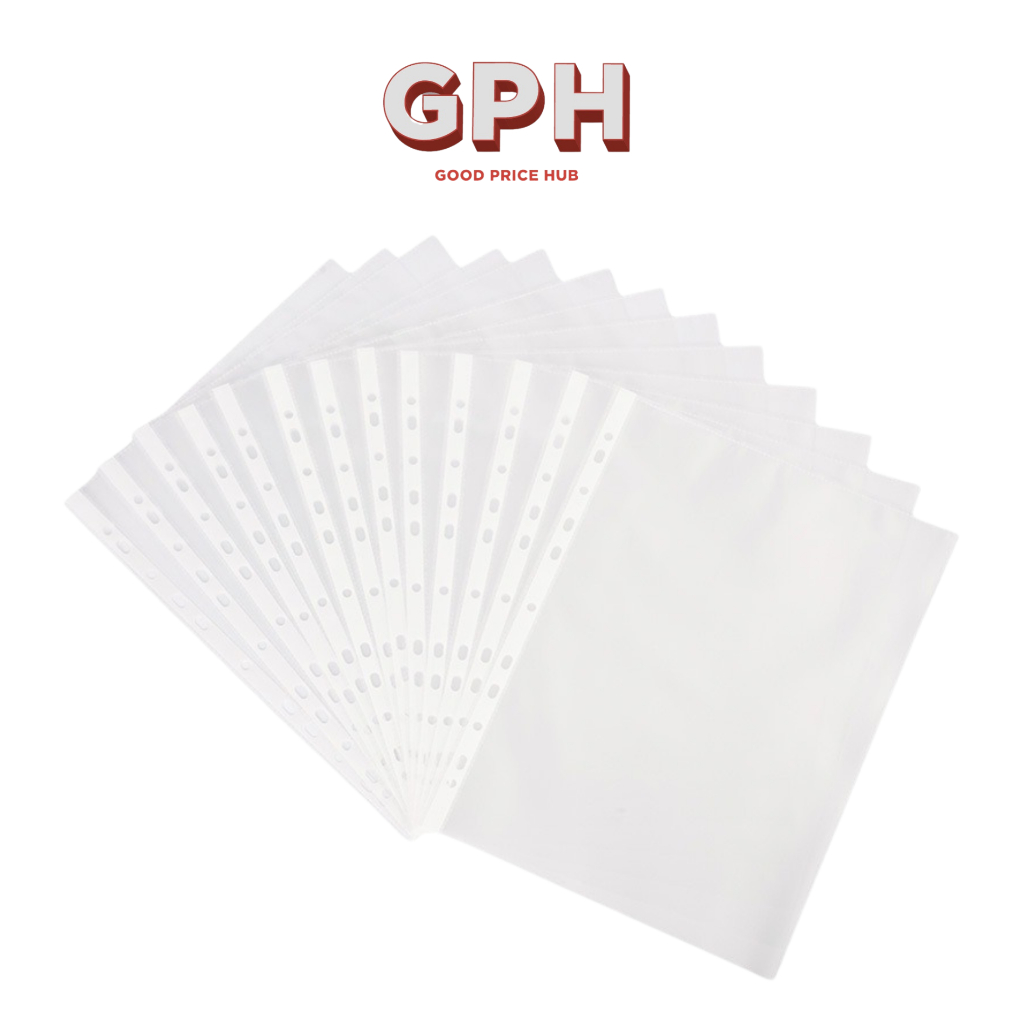 A4 11-Hole Clear Sheet Protector / A4 Clear Plastic Folder File ...