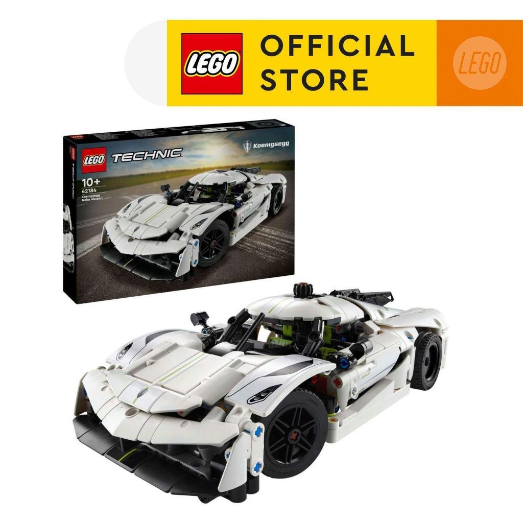 LEGO Technic 42184 Koenigsegg Jesko Absolut White Hypercar (801 Pieces ...
