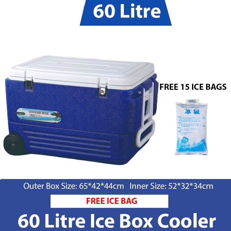 [13L - 80L] *FREE ICE BAGS* GOOD VALUE Ice Cooler Storage Box - Cold ...