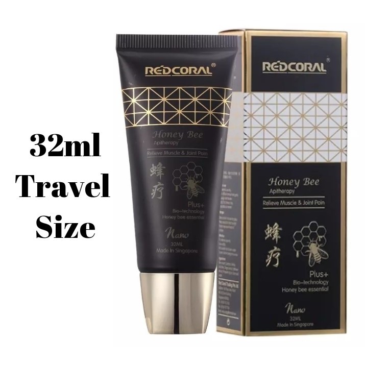 REDCORAL Honey Bee Apitherapy 32ml 正新加坡红珊瑚蜂疗 rheumatism sprain swell ...