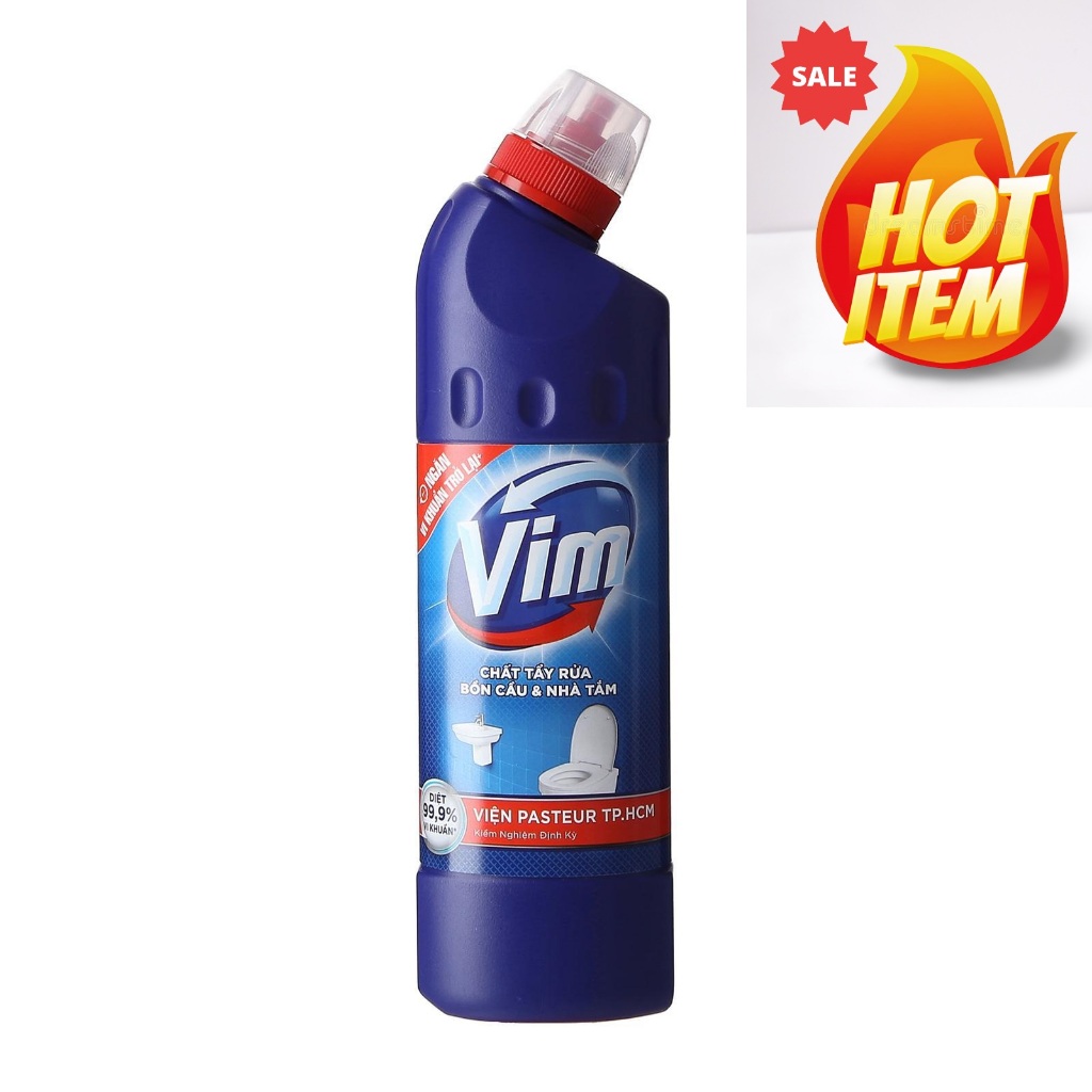 Vim Toilet Cleaner Ultra Thick Bleach Classic - 500 mL | Shopee Singapore