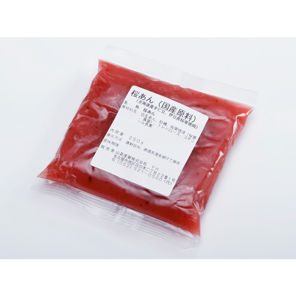 【Yamashin Sangyo】《Sakura Sweet Bean Paste 250g》(Made in Japan) Spring ...