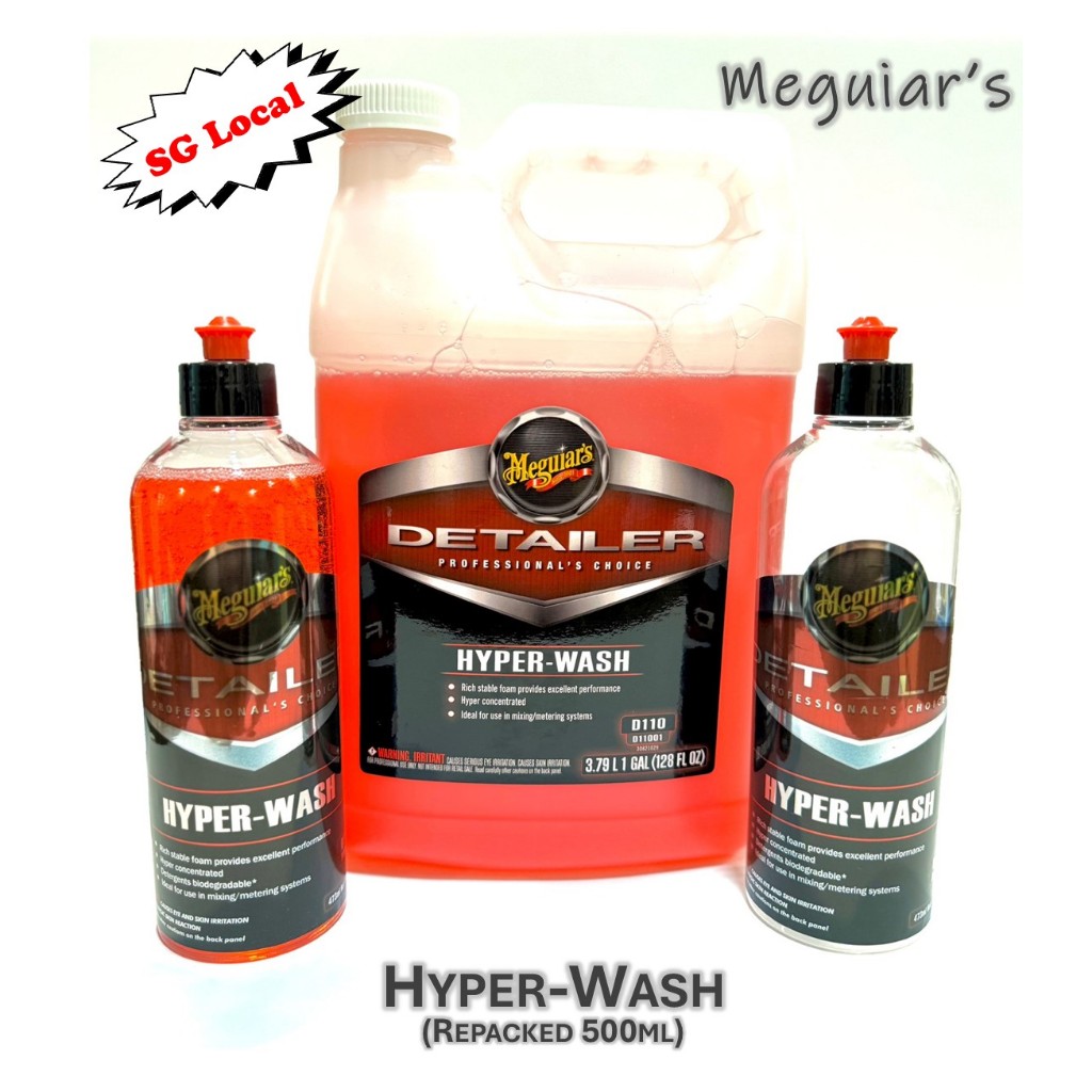 [SG Local] Meguiar’s Hyper Wash 500ml | Shopee Singapore