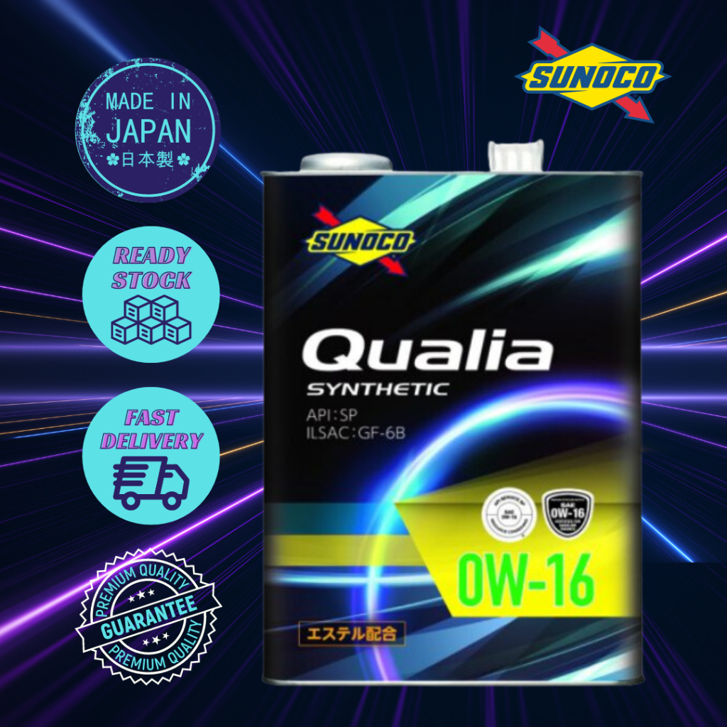 SUNOCO Qualia Synthetic Engine Oil | Shopee Singapore