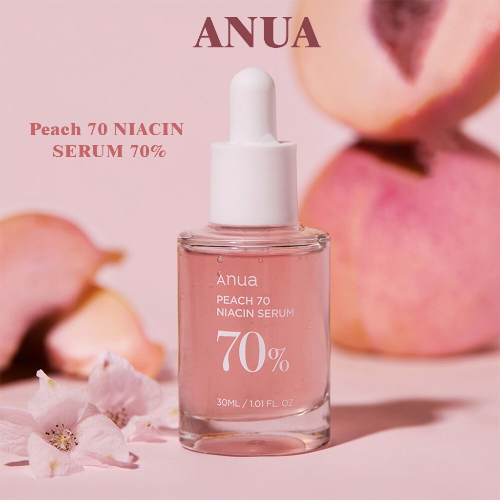 [ANUA] Anua Peach 70% Niacinamide Serum 30ml | Skincare, Skin texture ...