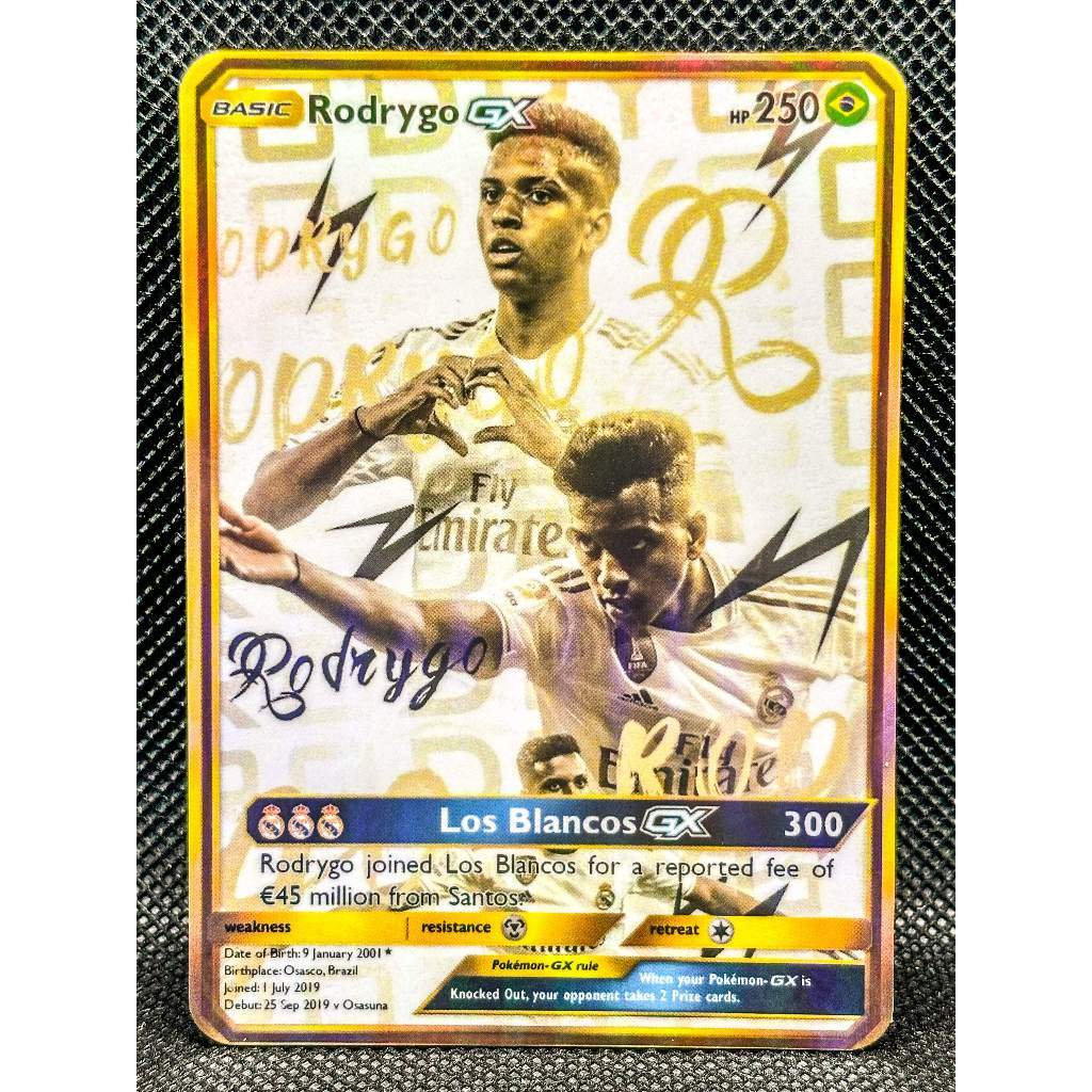 Real Madrid: Rodrygo GX Pokemon Card | Shopee Singapore