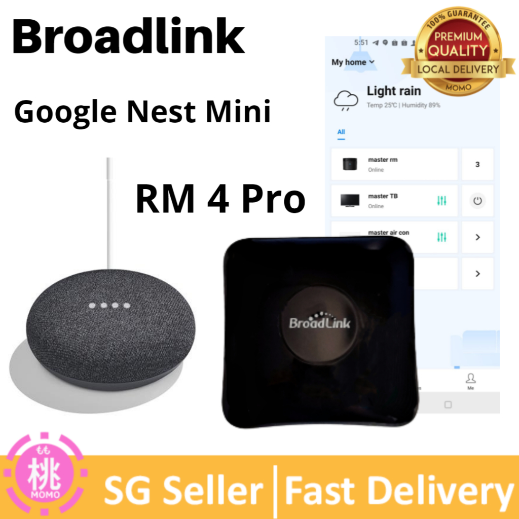 BroadLink RM Pro 4, RM4 Pro, Smart Home Automation, IR & RF Blaster ...