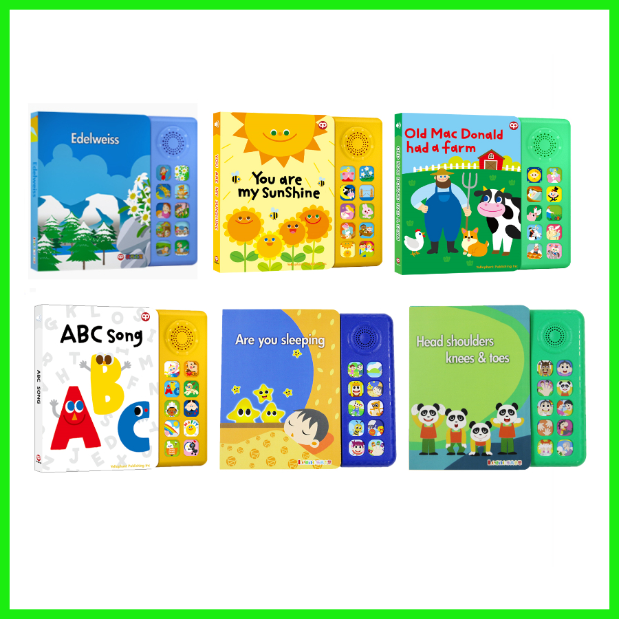 【SG Stock】Classic children's English music Nursery rhyme music sound ...