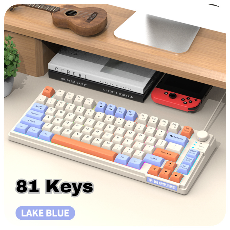 XunFox Wired Gaming Keyboard RGB 19 Non-Conflict Keys with Volume ...