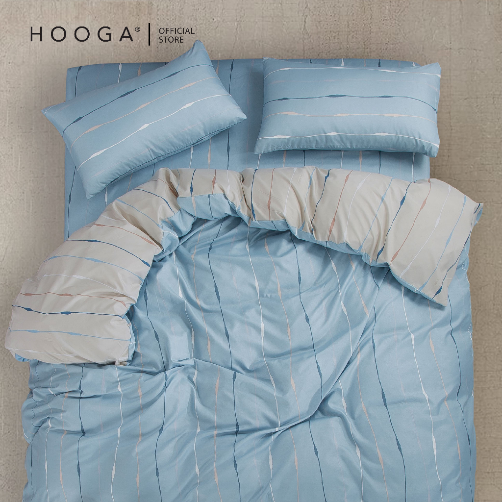 Hooga Orange Label ESTELLE 990TC Buttersoft Bedsheet Set | Comforter ...