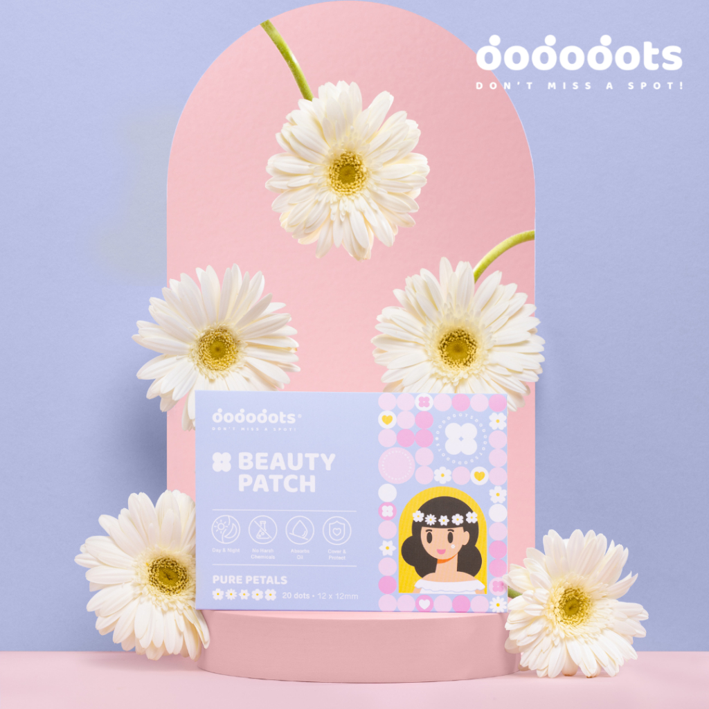 Dododots | Pure Petals | Flower Shape | Hydrocolloid Cute Acne Pimple ...