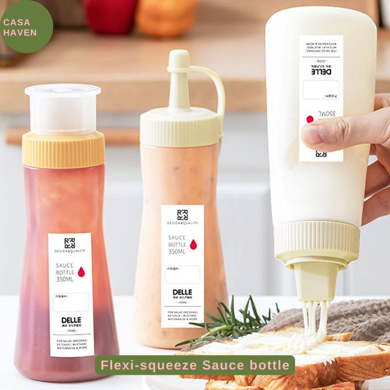 [SG Stock] Flexi-squeeze Sauce bottle Chilli Tomato Ketchup Honey ...
