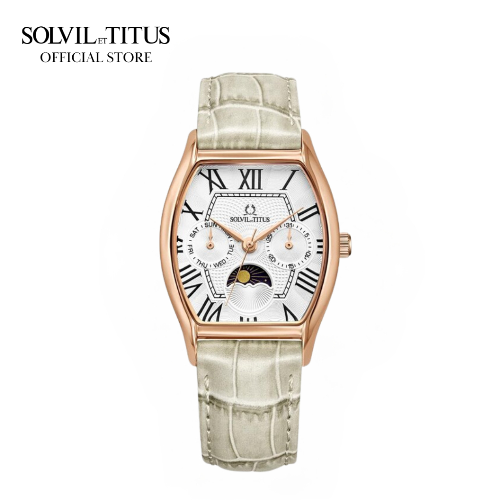 Solvil et Titus Barista Multi-Function Quartz in Silver White Dial ...