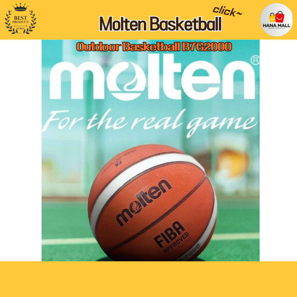 Molten Indoor/Outdoor Basketball B7G2000 | Shopee Singapore