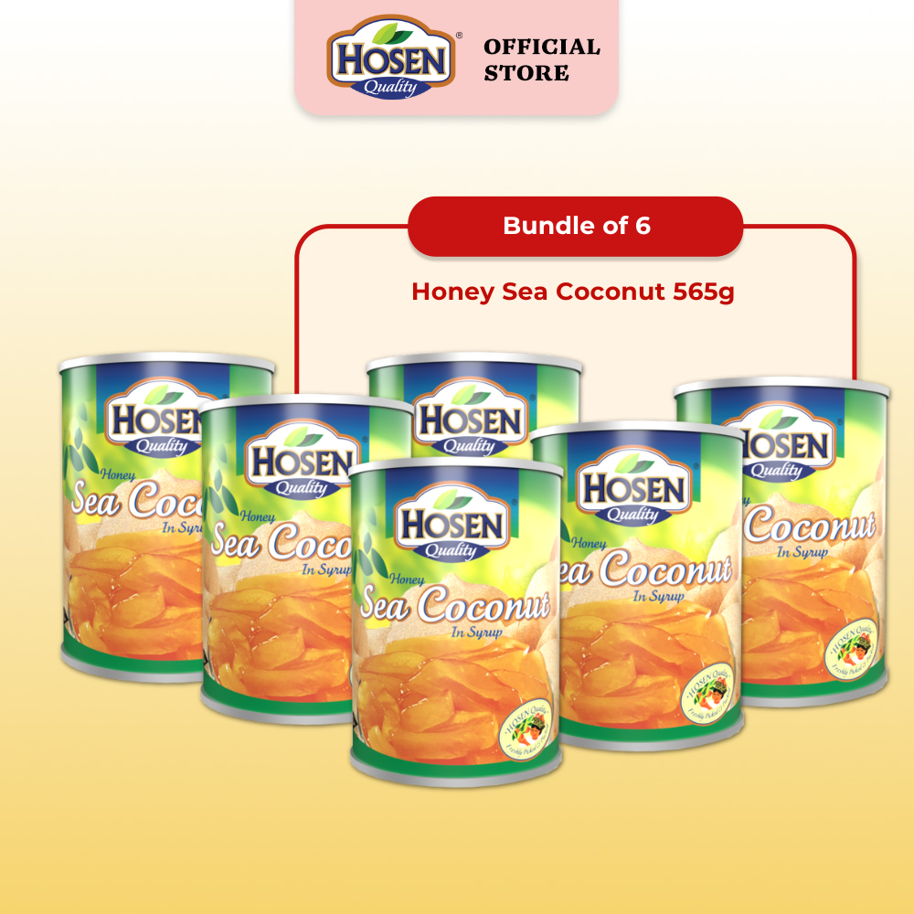 [Bundle of 6] Hosen Honey Sea Coconut 565g (Exp: 05/2027) | Shopee ...